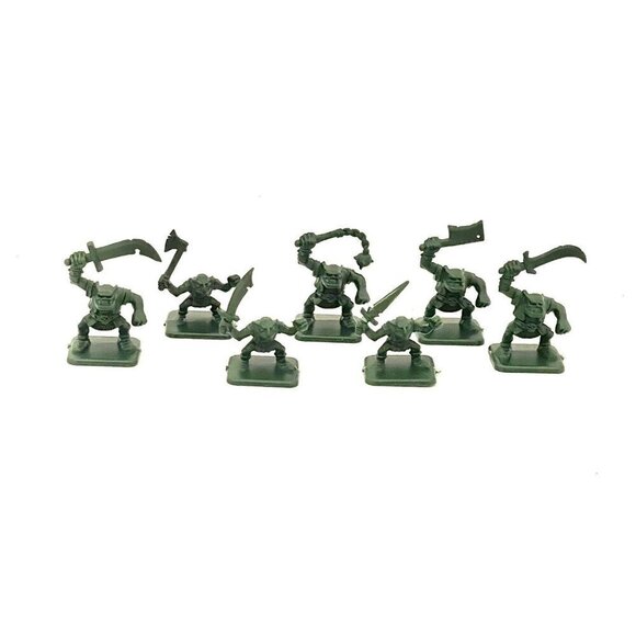 Games Workshop | Games | Set 7 Heroquest Classic Orcs Miniature ...